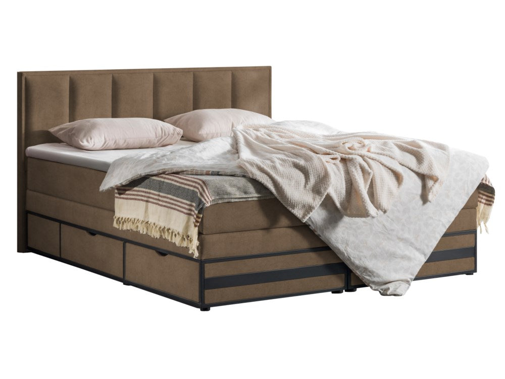 Opbergboxspring Aken met lade